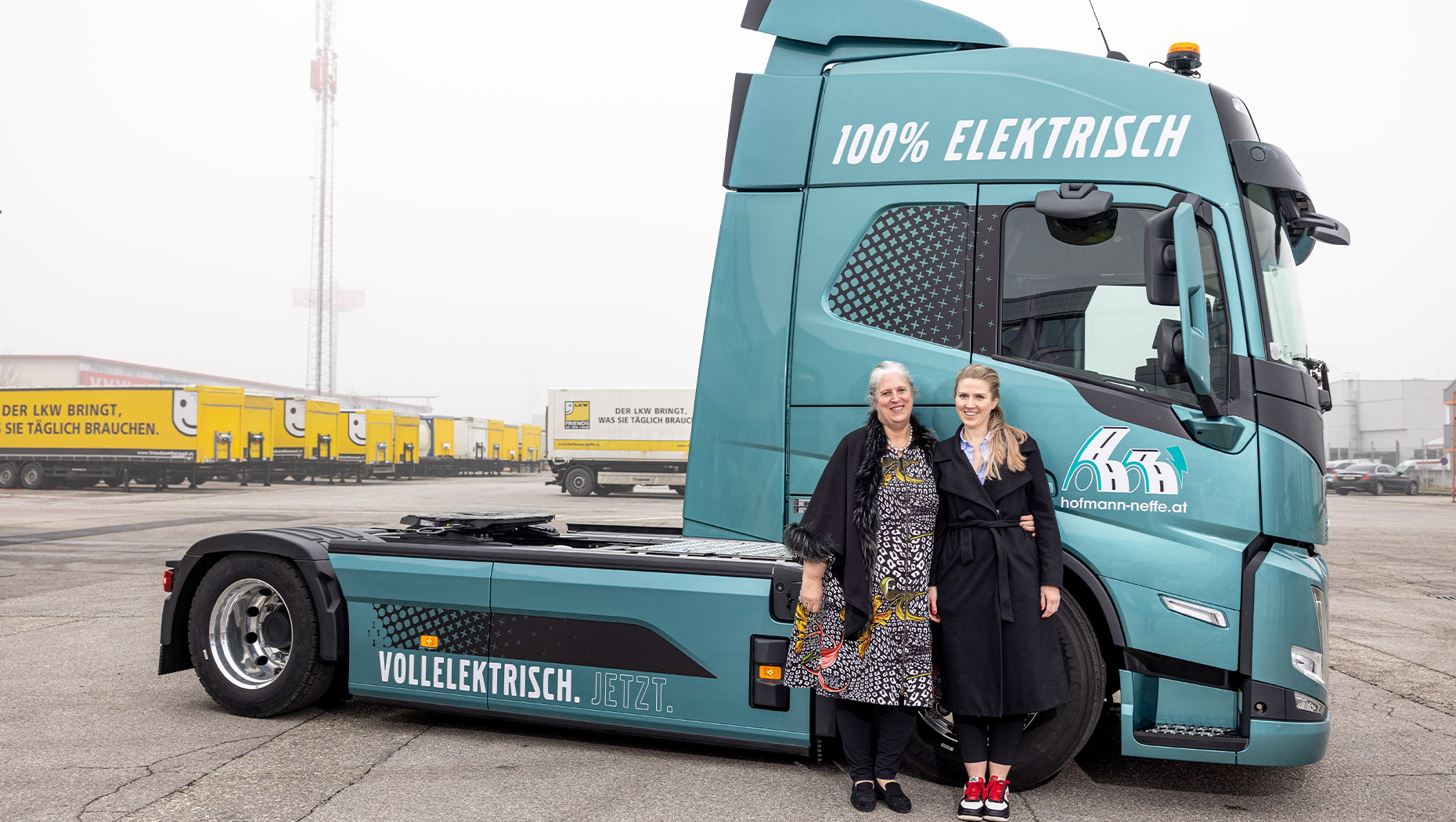Erster schwerer Elektro-Lkw im österreichischen Kundeneinsatz